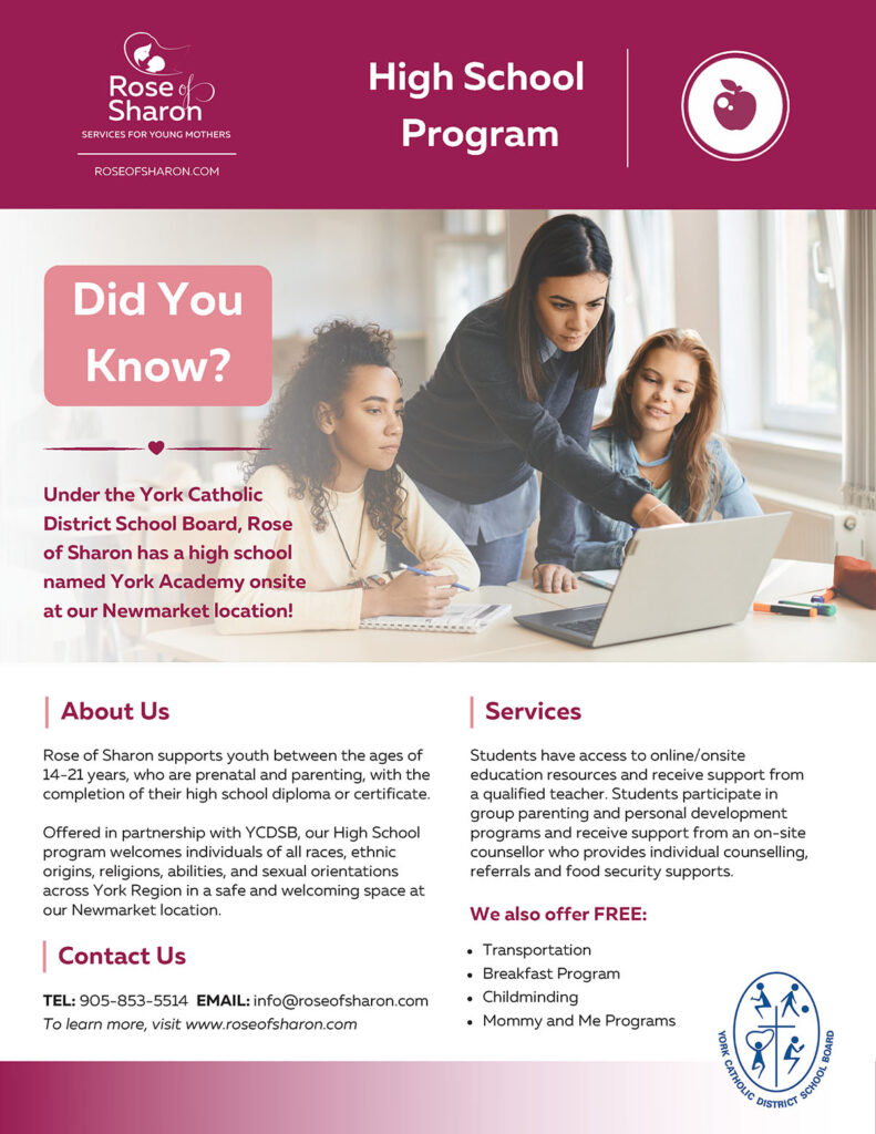 High School Program | Parents Connect